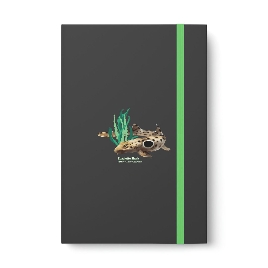 Epaulette Shark Ruled Paper Notebook - Etsy