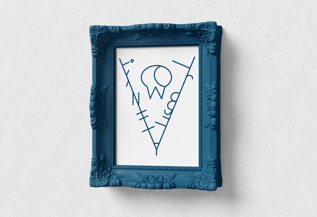 Best Version of Myself Symbol Wall Art Digital Download - Etsy