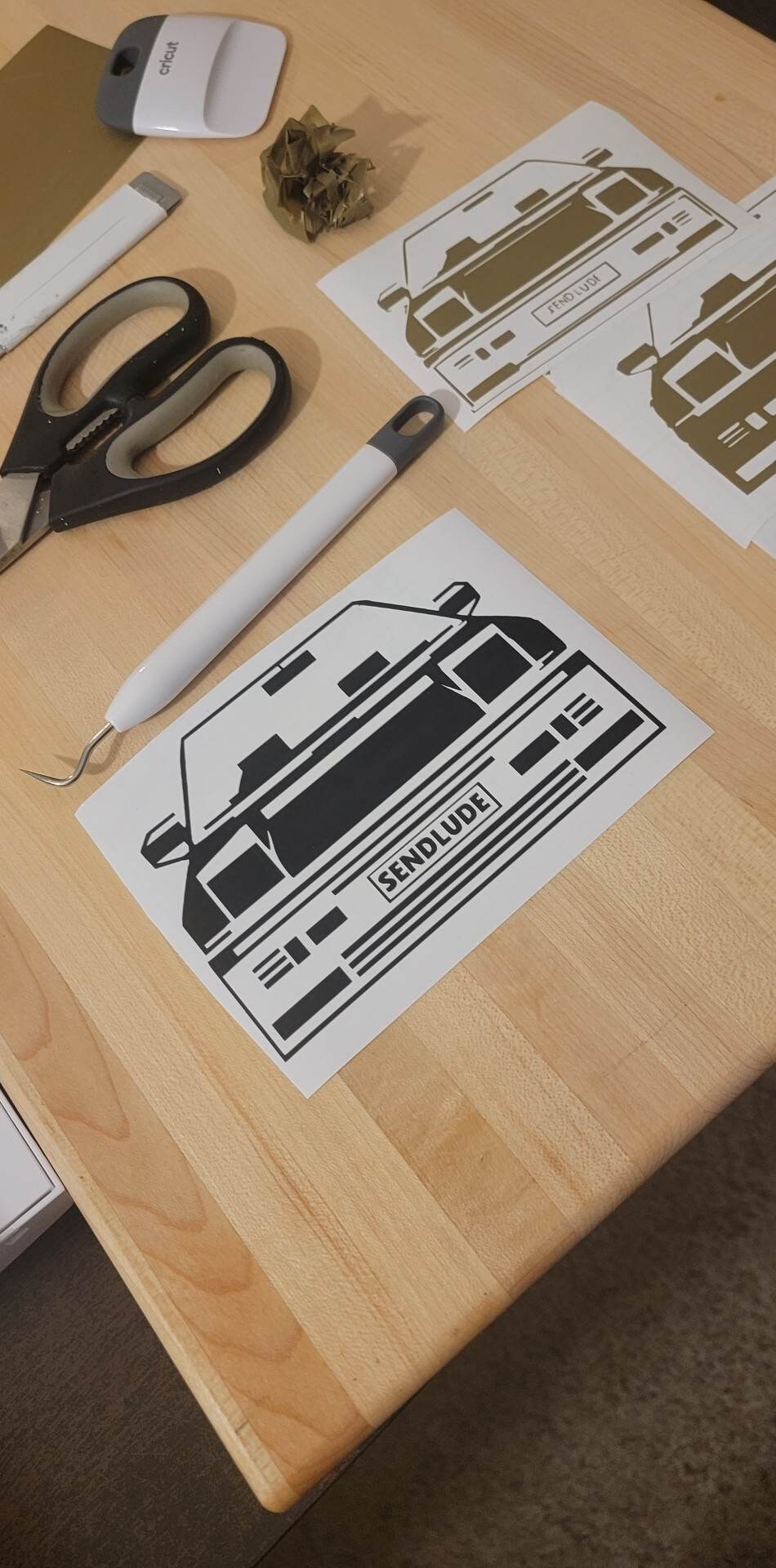 3rd Gen Honda Prelude Car Decals - Etsy