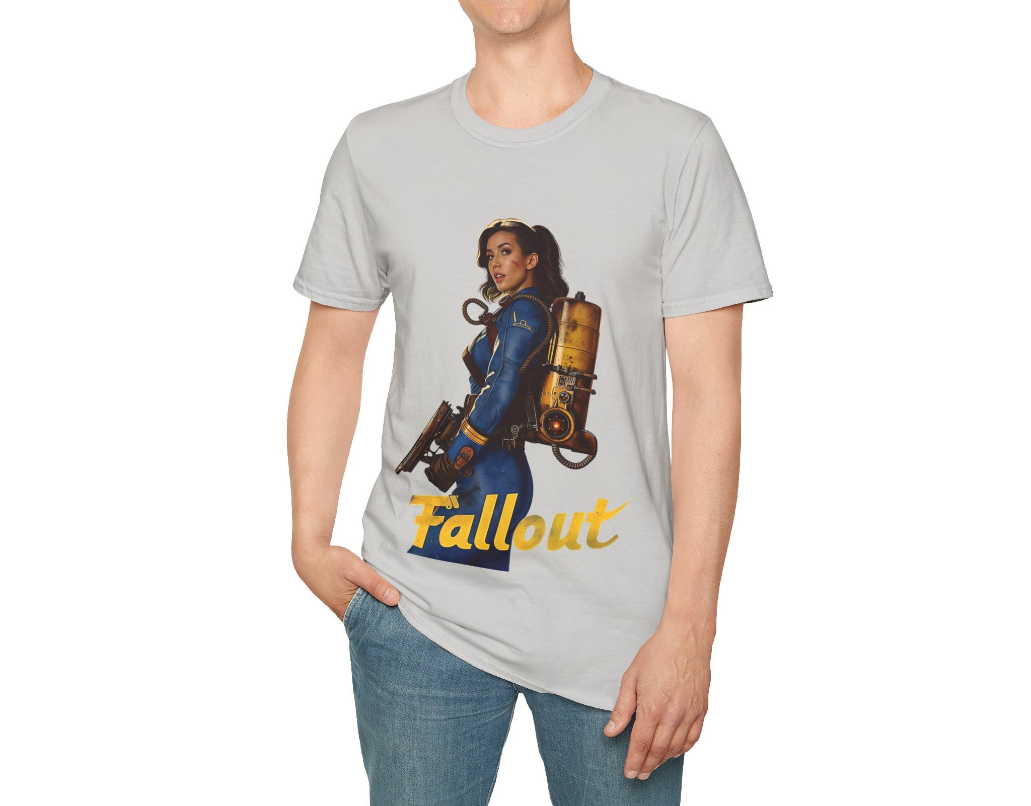 Fallout Shirt Lucy Maximus the Ghoul Artwork Lucy Cooper Fallout T ...