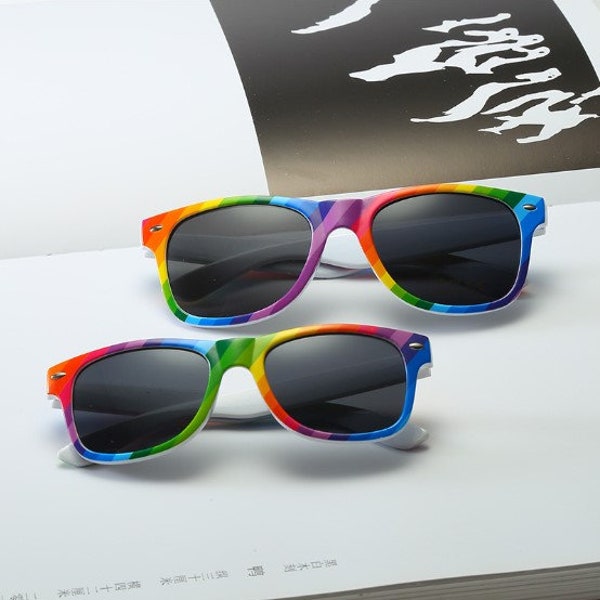 Rainbow Sunglasses - Etsy