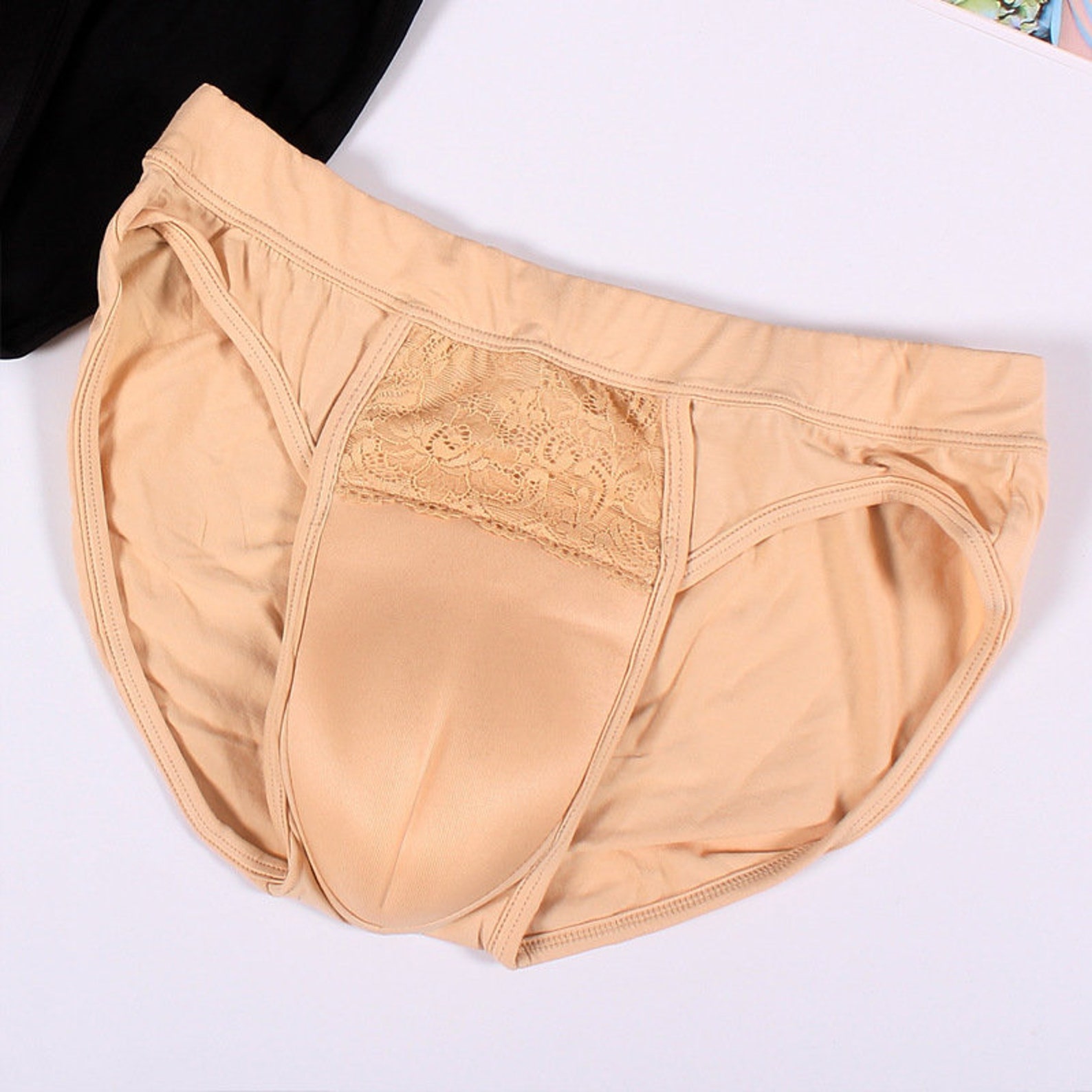 Gender Affirming Gaff Underwear full Brief With Lace - Etsy