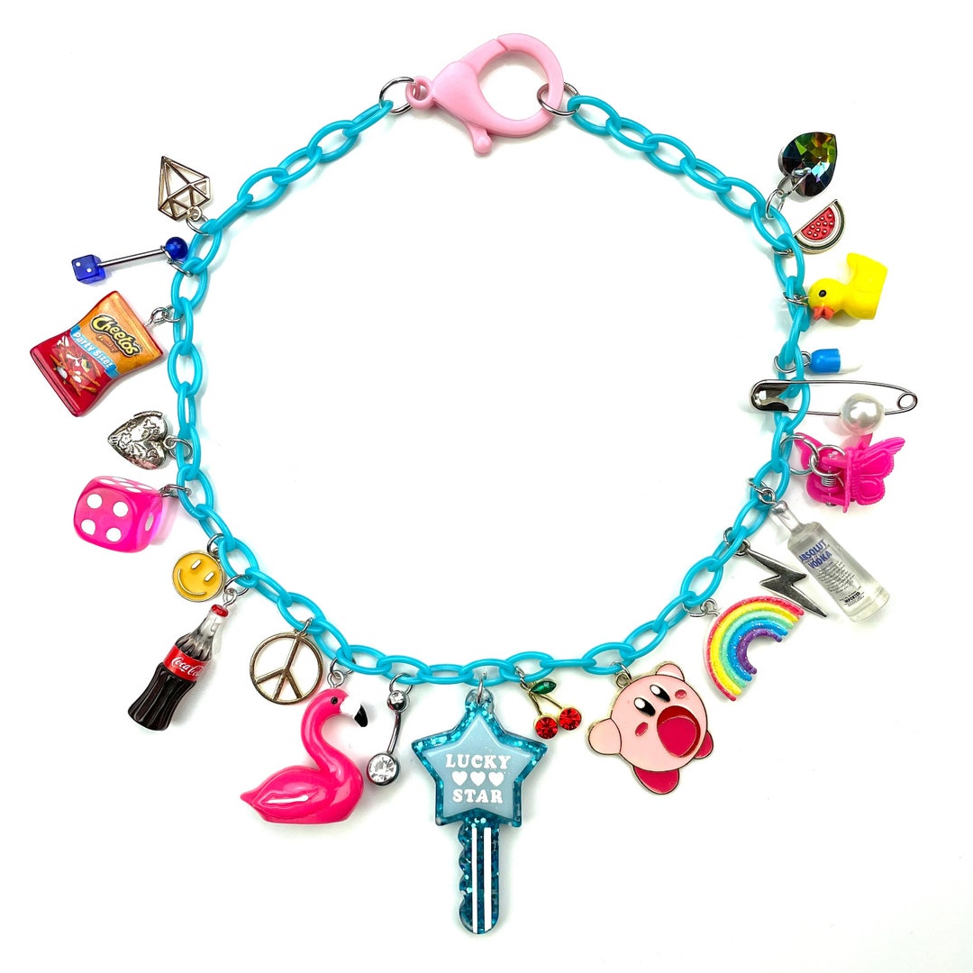 Pool Party Charm Necklace - Etsy