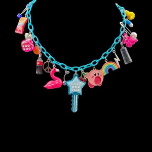 Pool Party Charm Necklace - Etsy