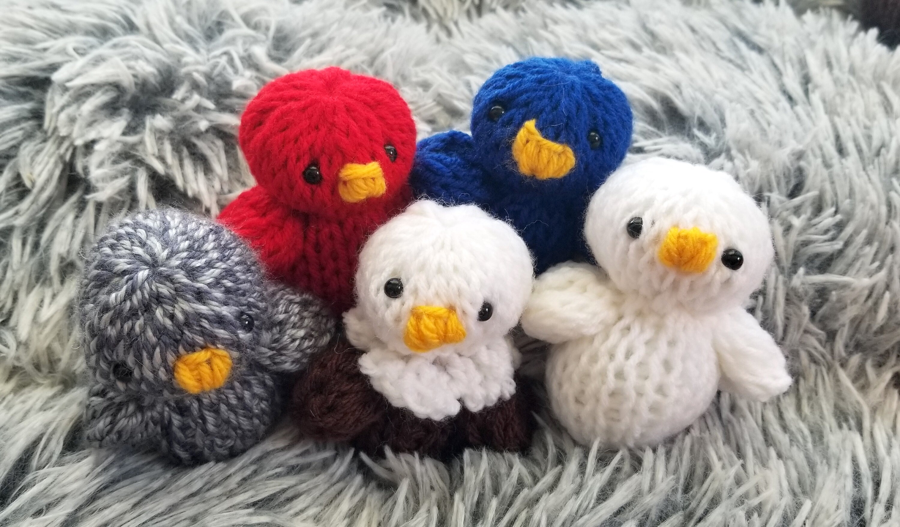 Tiny Bird Duckling Nest Machine Knit Pattern - Etsy