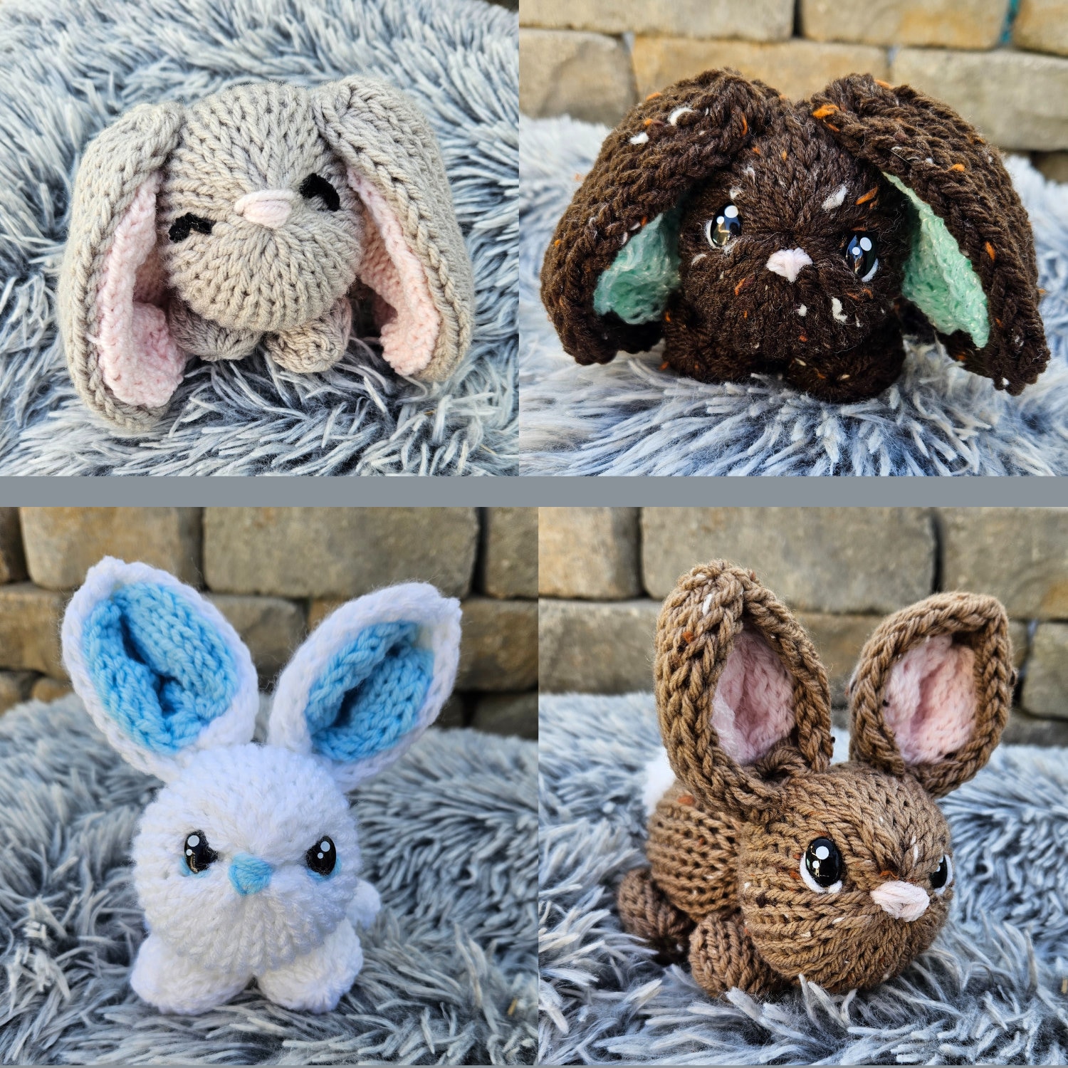 Machine Knit Bunny Pattern **PDF Only** - Etsy