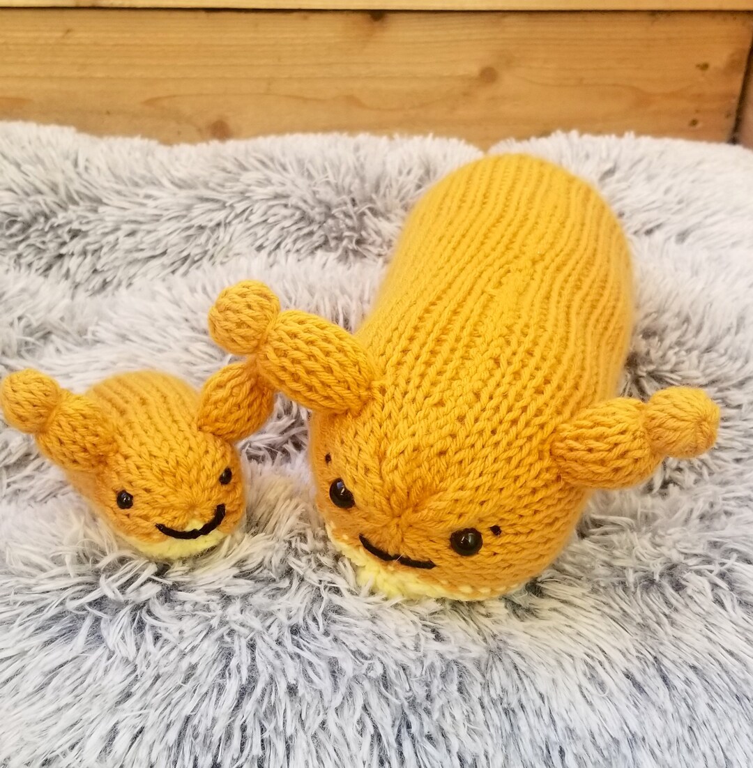 Banana Slug Machine Knitting Pattern - Etsy