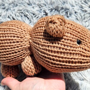 Machine Knit Capybara Pattern *PDF ONLY* - Etsy