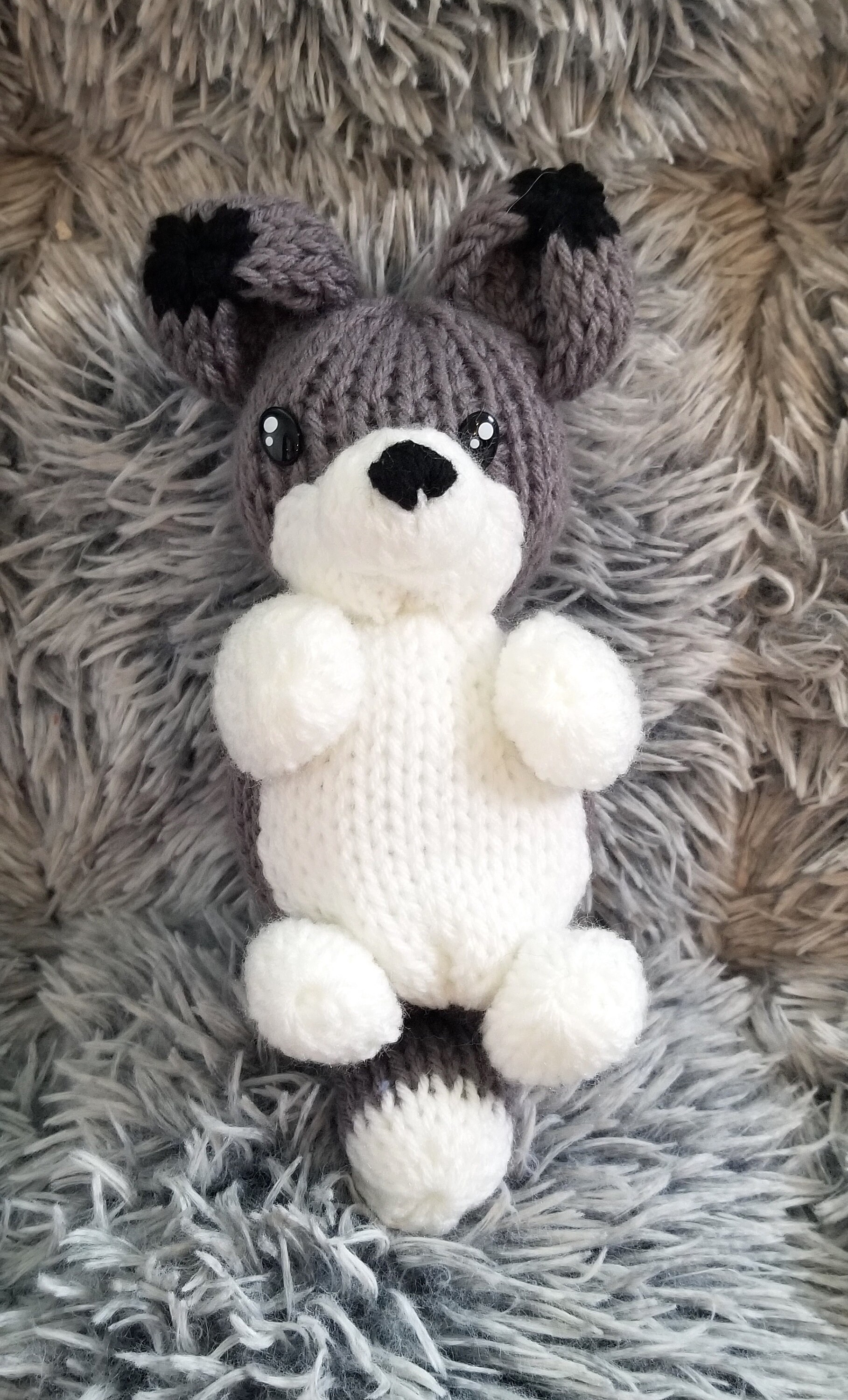 Sleepy Fox Machine Knit Pattern *PDF Only* - Etsy