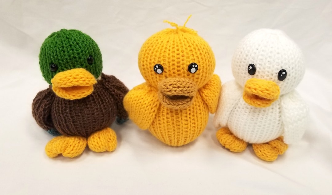 Machine Knit Duck Pattern * 22 Sentro Addi * Mallard, Duck - Etsy