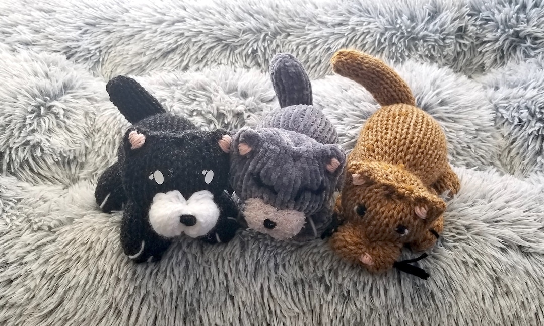 Machine Knit Cat Pattern *22 Pin *addi *sentro - Etsy