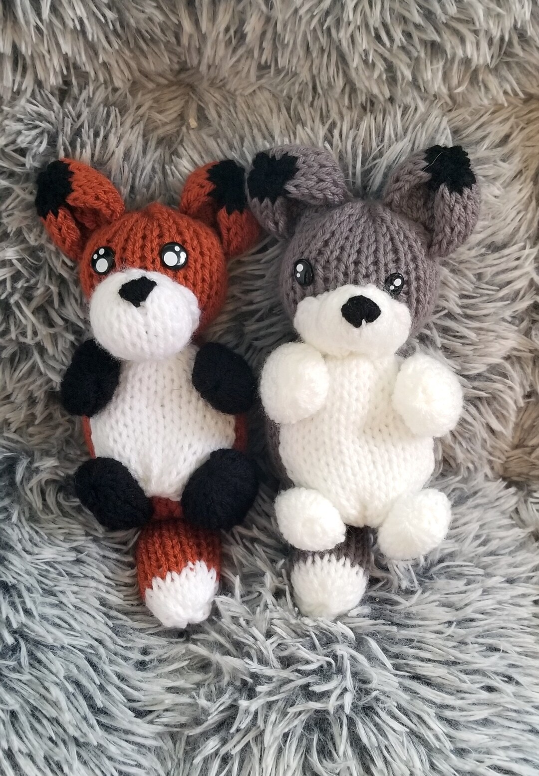 Sleepy Fox Machine Knit Pattern *PDF Only* - Etsy