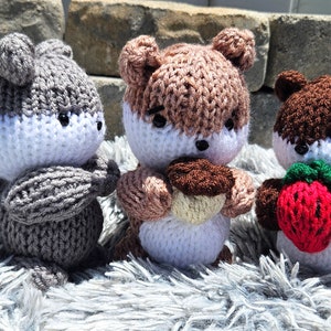 Machine Knit Squirrel Pattern *PDF ONLY* - Etsy