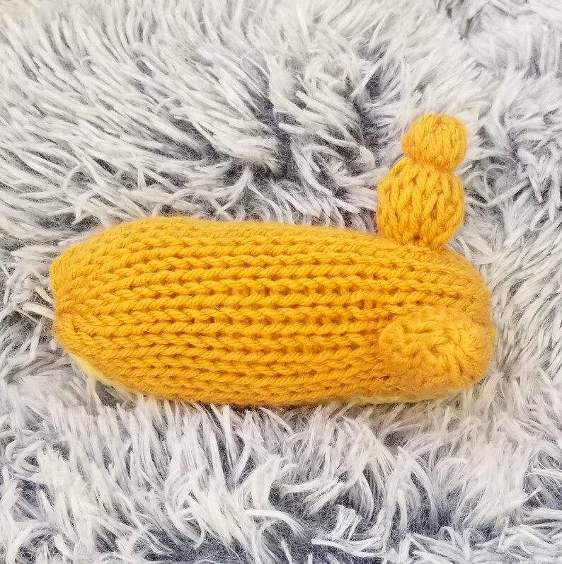 Banana Slug Machine Knitting Pattern - Etsy