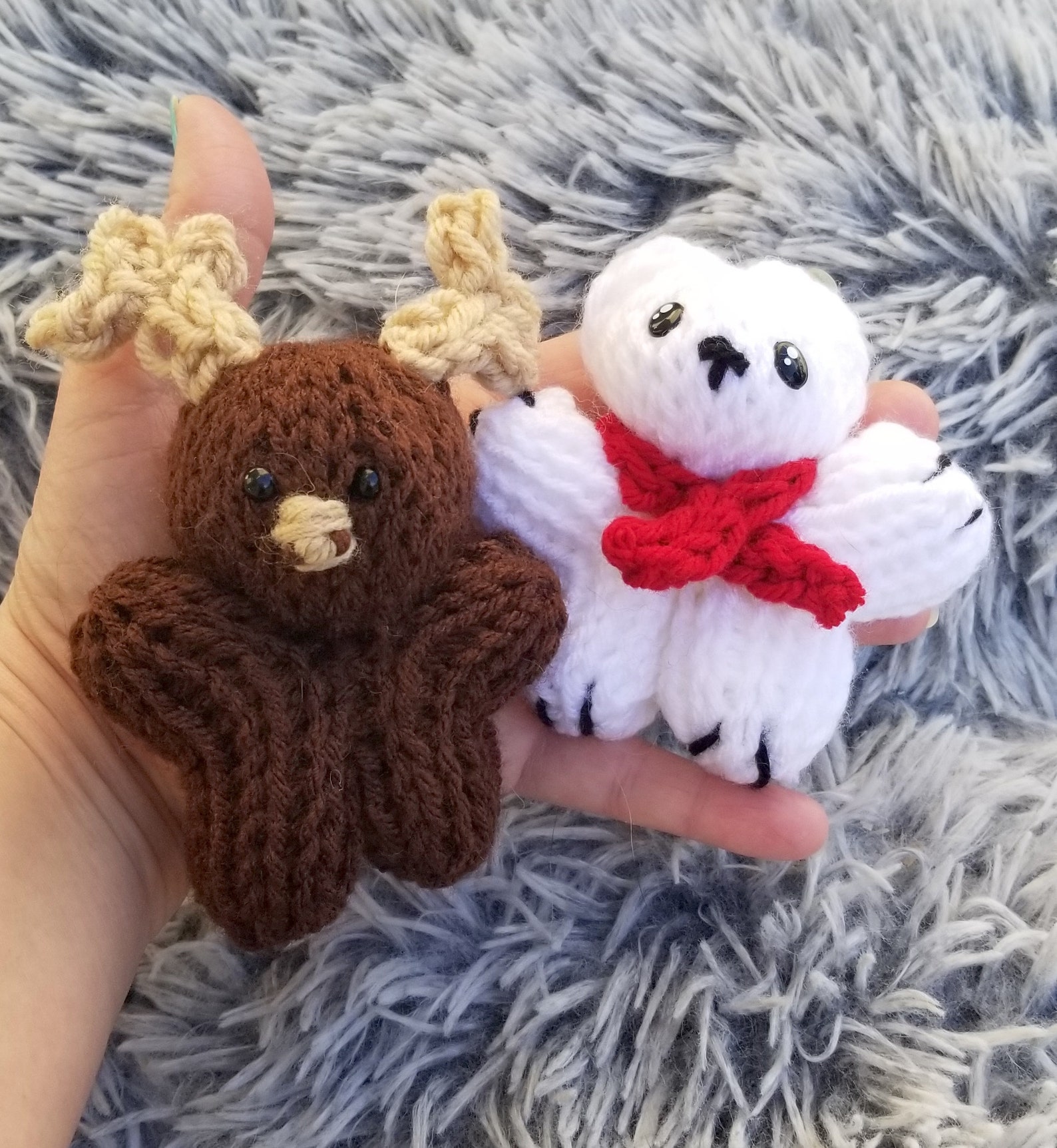 Machine Knit Christmas Pals *PDF Only - Etsy