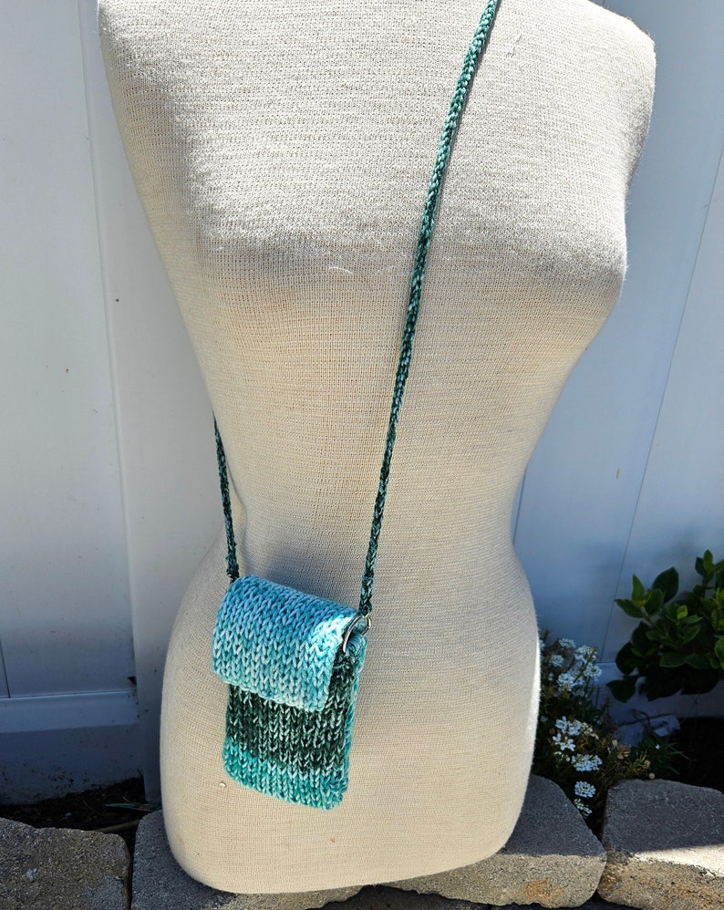 Machine Knit Crossbody Bag Pattern PDF Only - Etsy