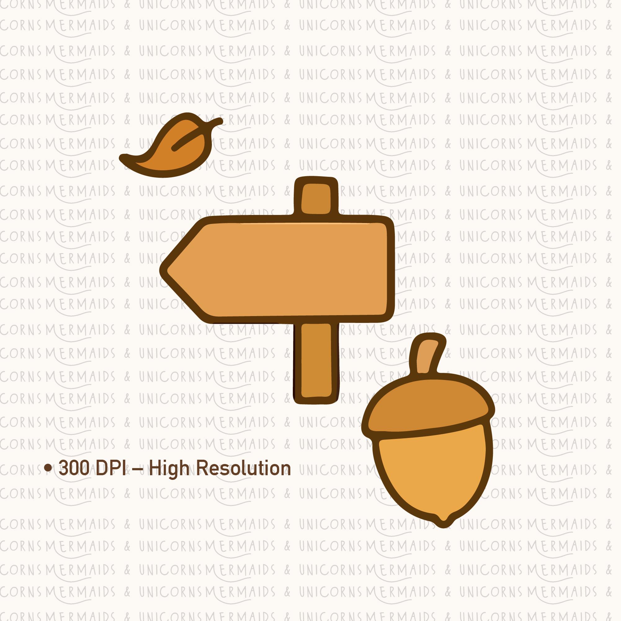 Autumn Clipart | Cute Fall PNG Set | Thanksgiving Pumpkin Leaves Pie ...