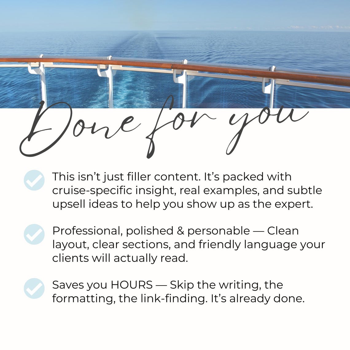 Cruise Travel Agent Handbook Templates: Editable Canva Bundle (digital ...