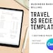 Travel Agency Money Receipt Form Template Editable Receipt - Etsy
