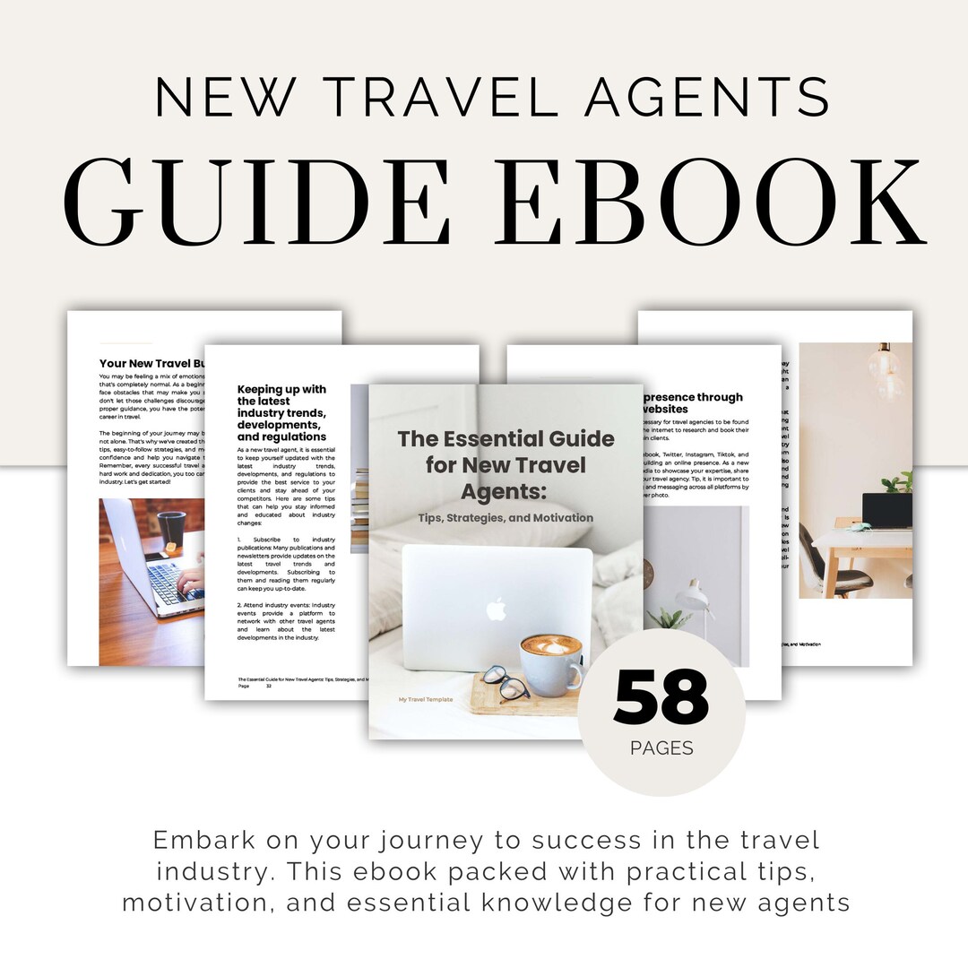 Ebook for New Travel Agents Essential Guide for New Travel Agents: Tips ...