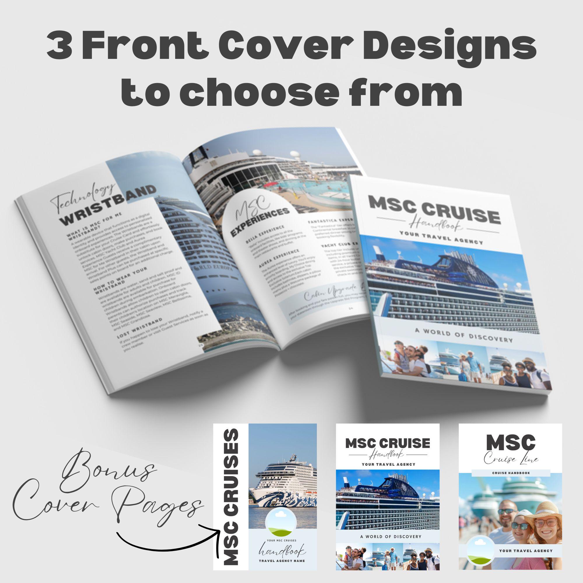 MSC Cruise Guide Template for Travel Agents | Canva Cruise Planner ...