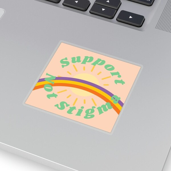 Support Not Stigma Stickers - Etsy