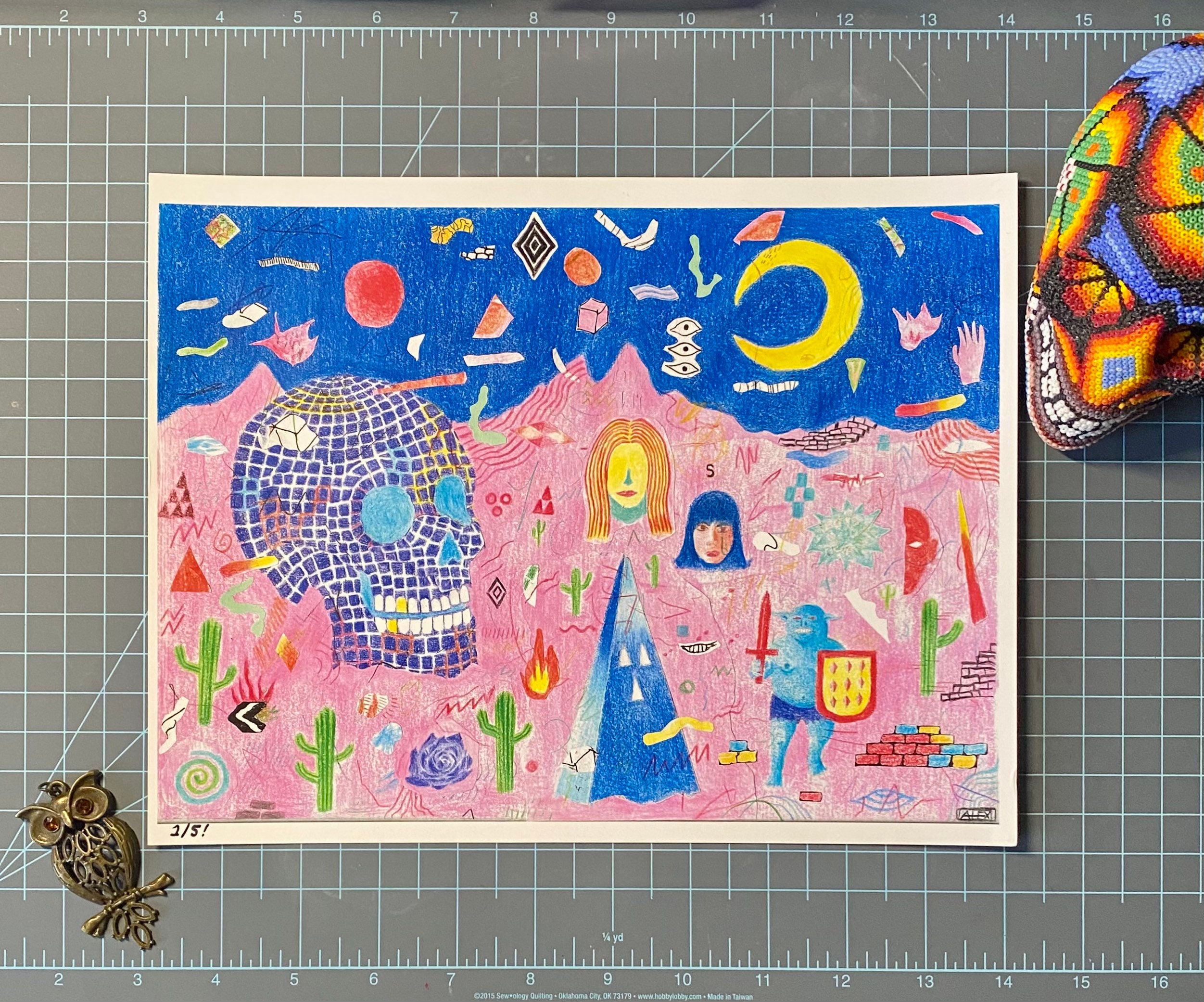 Night of the Dead print - Etsy