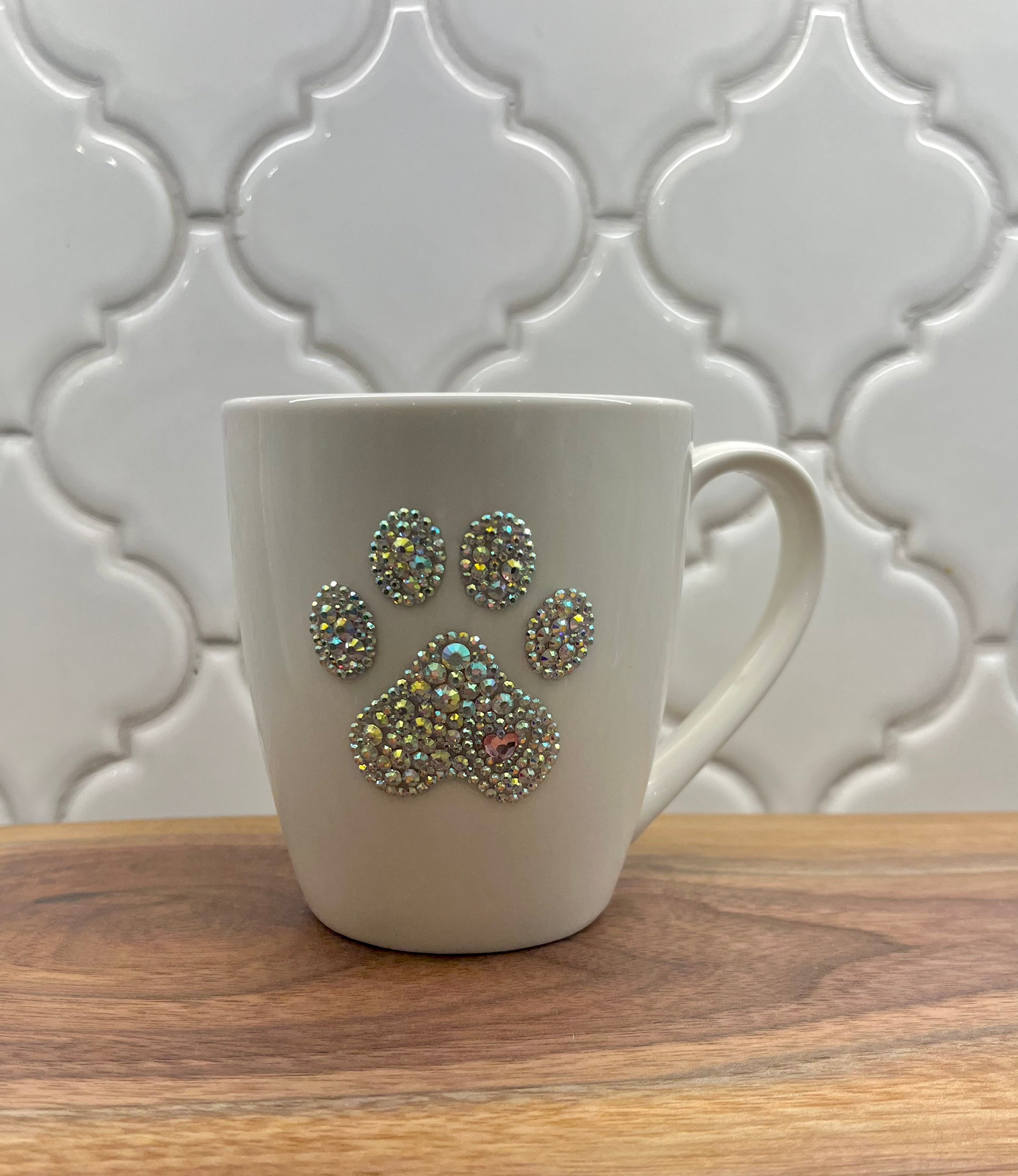11oz Coffee Cup, Personalized Mug, Tea, Coffee, Dog Mug, Rhinestone Mug ...