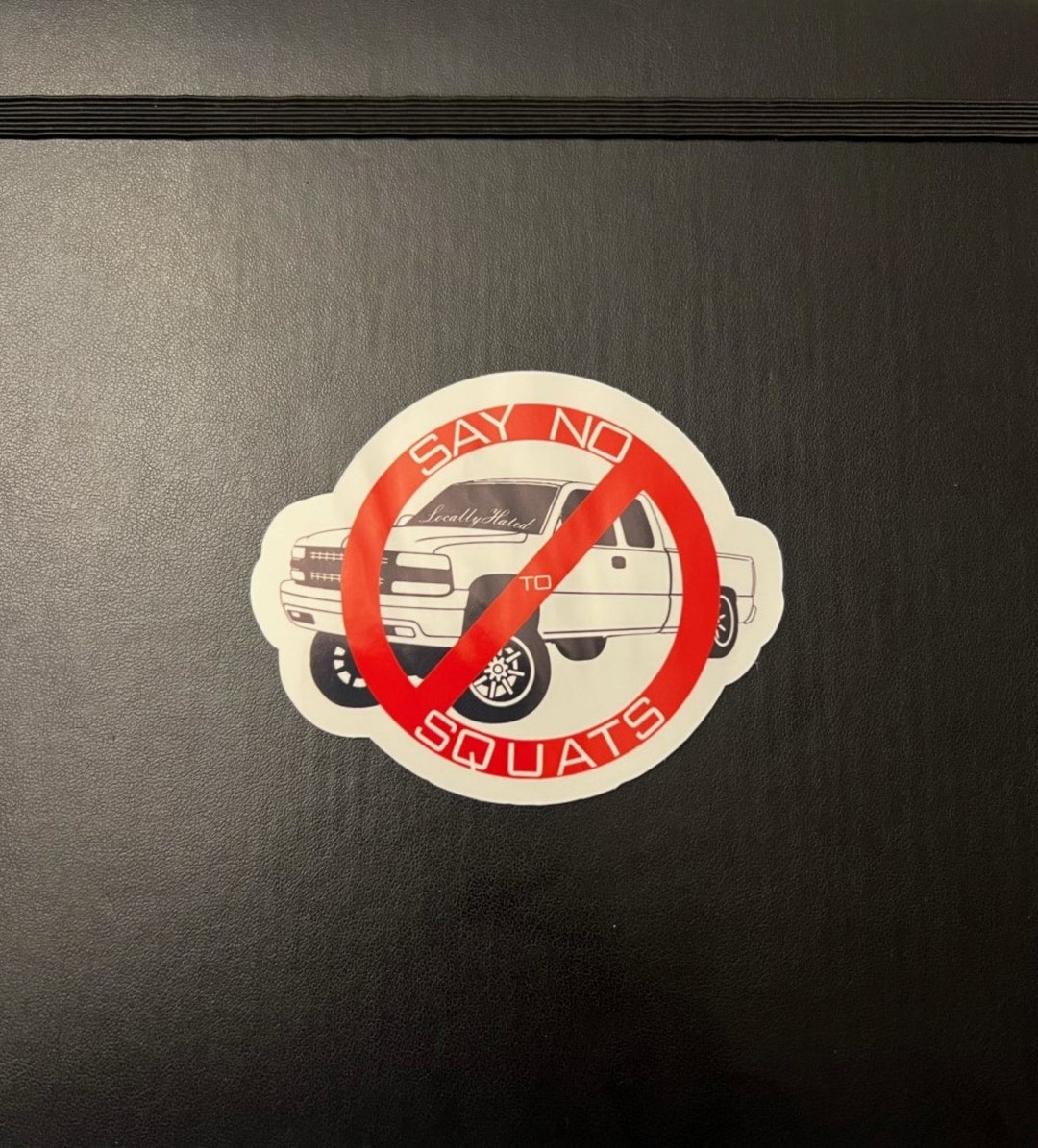 SAY NO to SQUATTED Trucks 3 Sticker Carolina Squat Carolina Lean ...