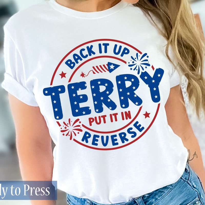 Back It up Terry Svg - Etsy