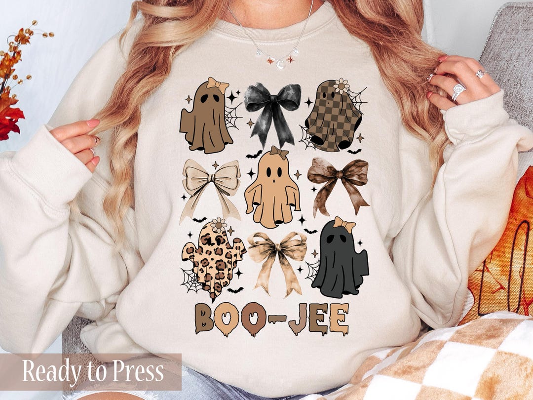 BOOJEE Coquette Ghosts - Ready to Press DTF Transfers - Direct to Film ...