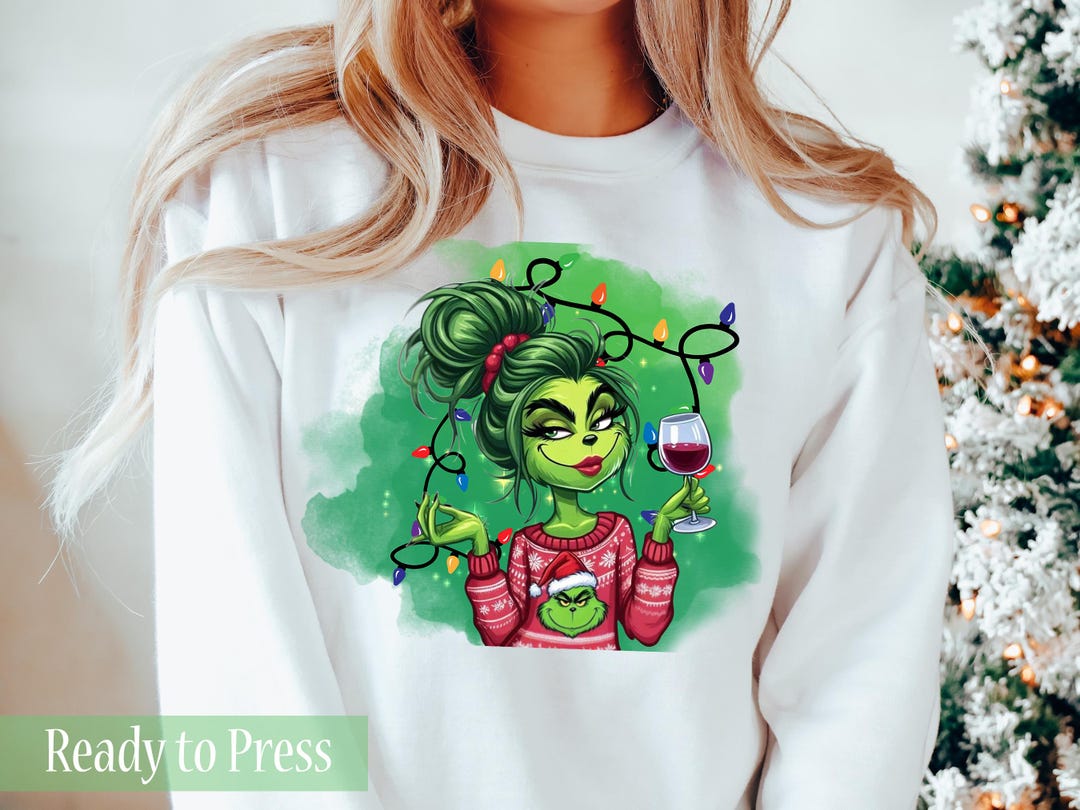 Pretty Mean One Christmas Girl - Ready to Press DTF Transfers - Direct ...