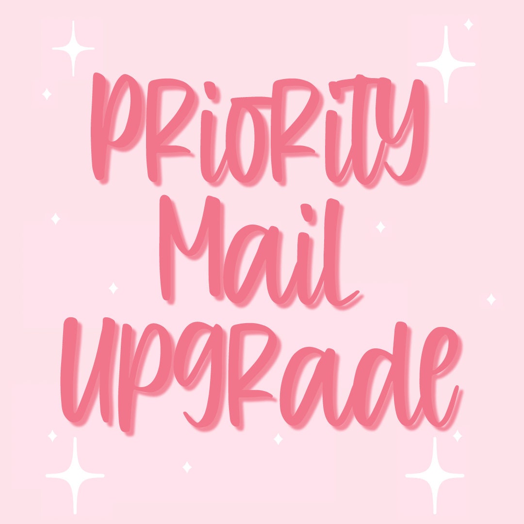 Priority Mail Upgrade - Etsy