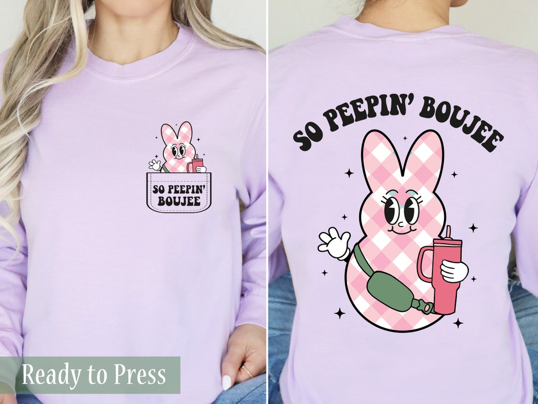 So Peepin' Boujee - Ready to Press DTF Transfers - Direct to Film ...