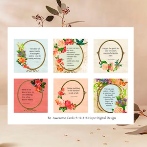 Bundle 30 Affirmation Quote Printable Cards, Positive Quotes Printable ...