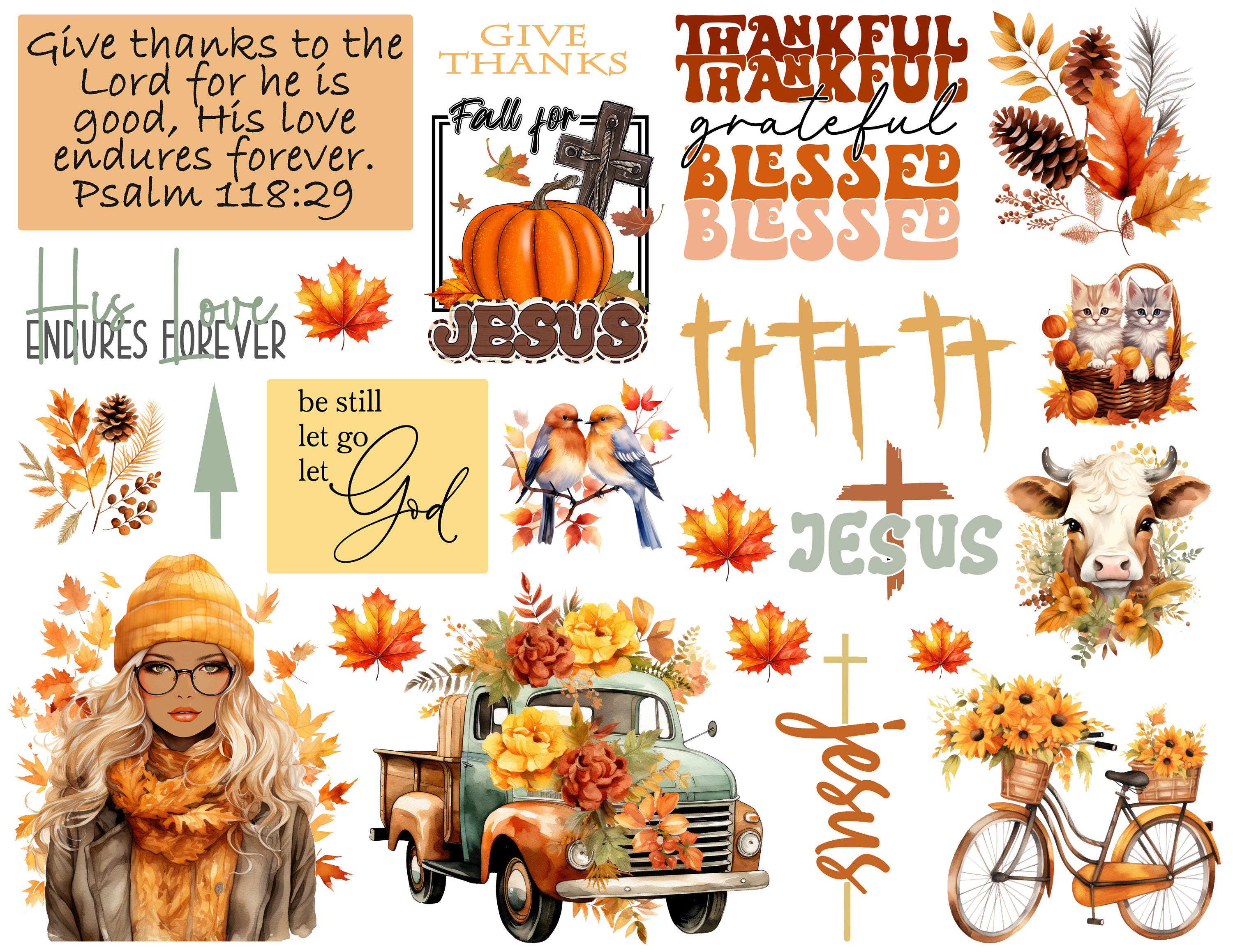 Bible Journaling Print Give Thanks Psalm 118:29 Journaling - Etsy