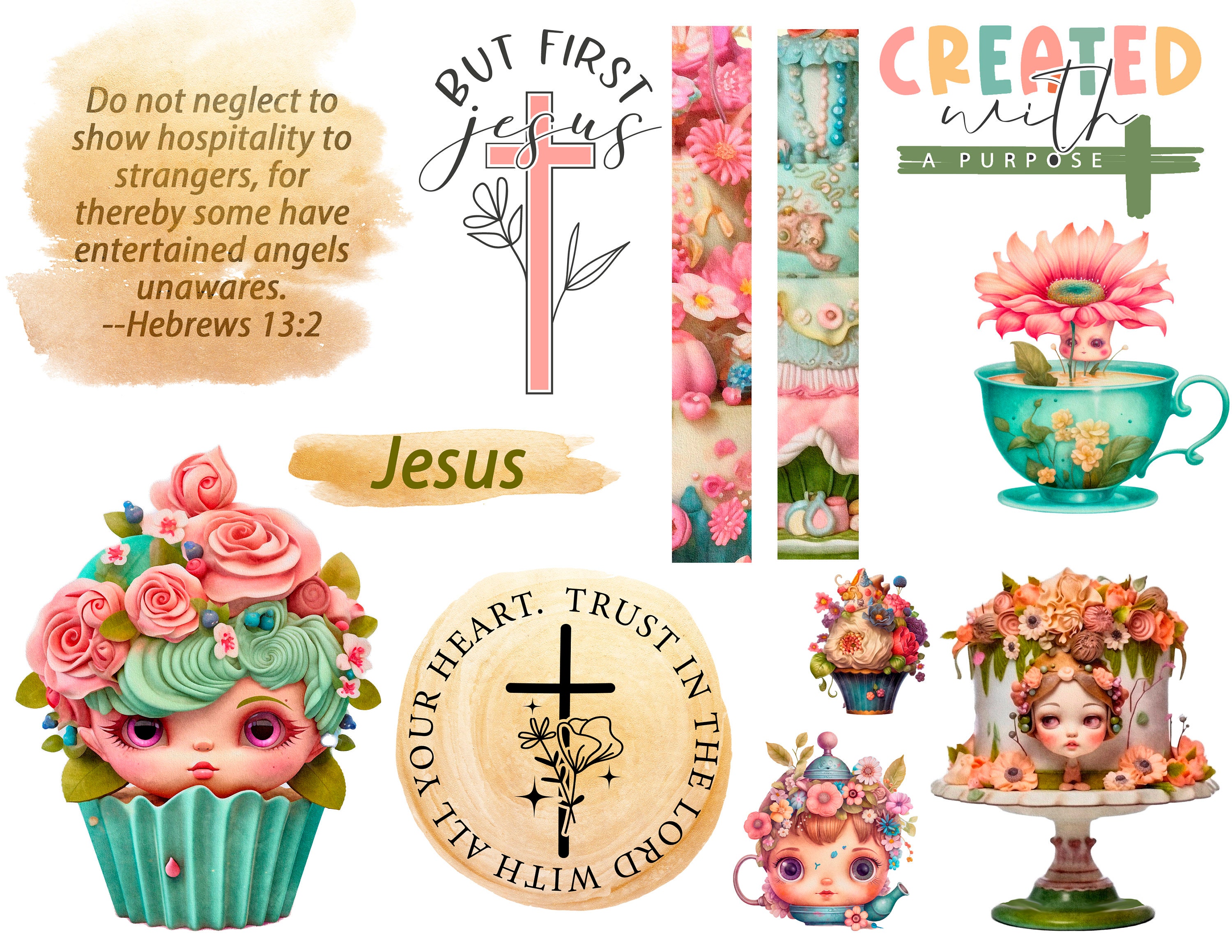 Bible Journaling Printable, Hospitality-hebrews 13:2, Prayer Journaling ...