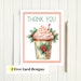 Christmas Notecard Digital Printable Card Holiday Notecard - Etsy