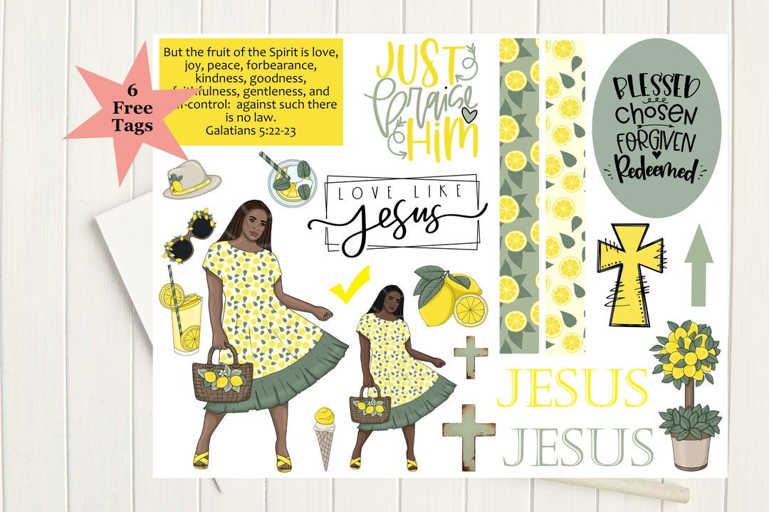 Bible Journaling Printable, Fruit of the Spirit, Prayer Journaling ...