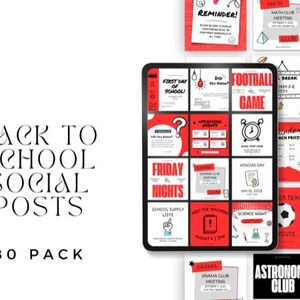 Back to School Stories | Back 2 School Social Media Post | Secondary ...