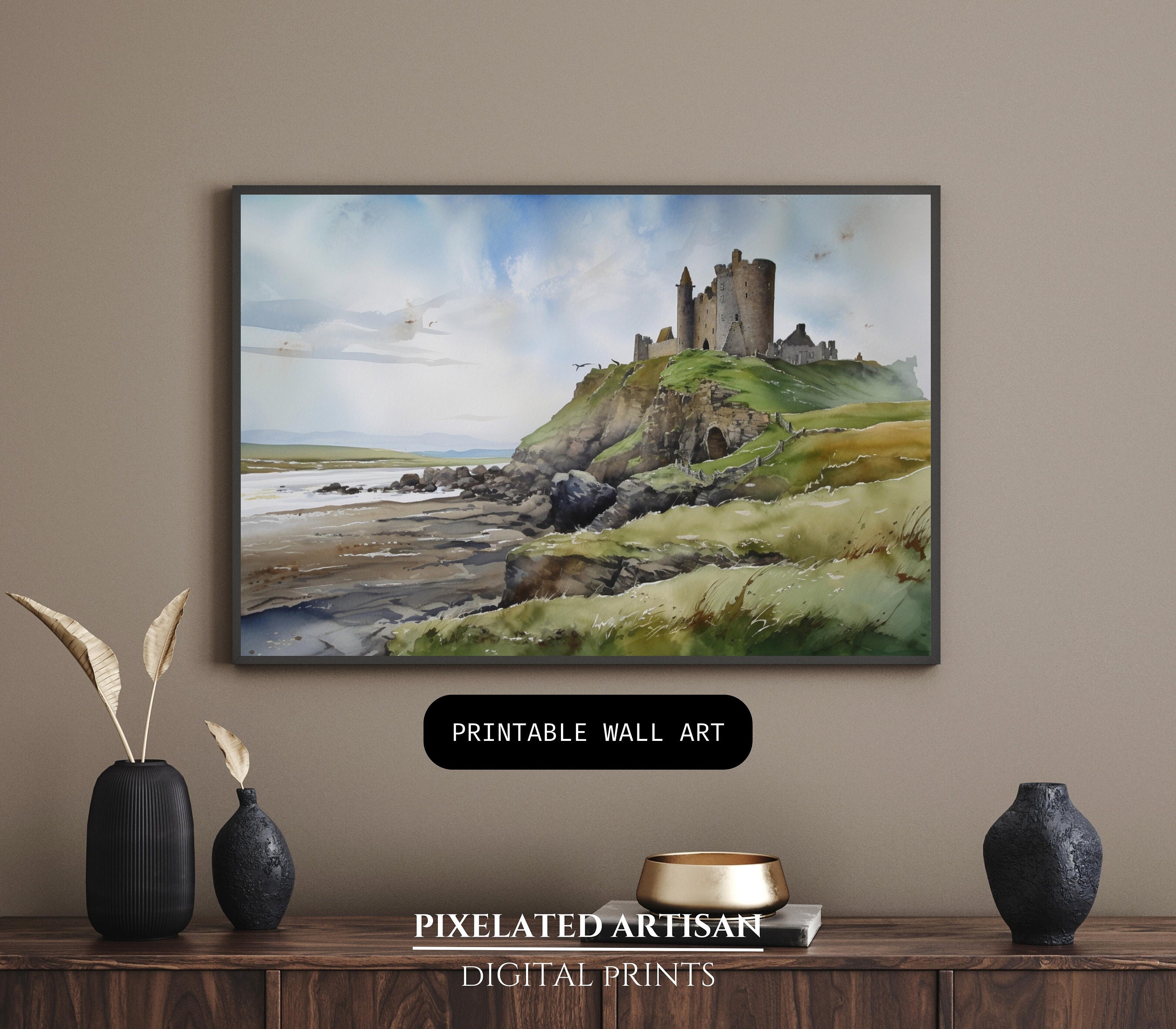 Ireland Watercolour Gallery Wall Art PRINTABLE SET of 10 | Irish ...