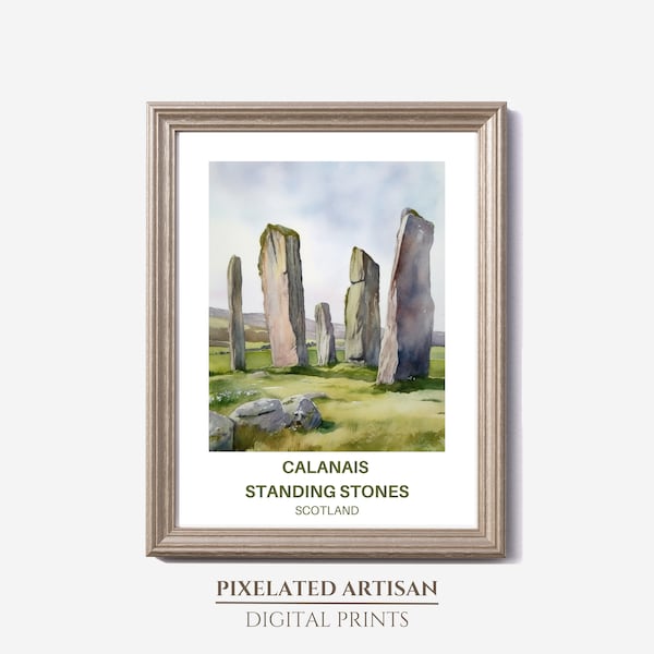 Standing Stones Art - Etsy