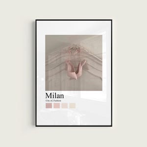 Pink Luxury Set of 6 High End Wall Art, Poster Print Chic Fashion ...