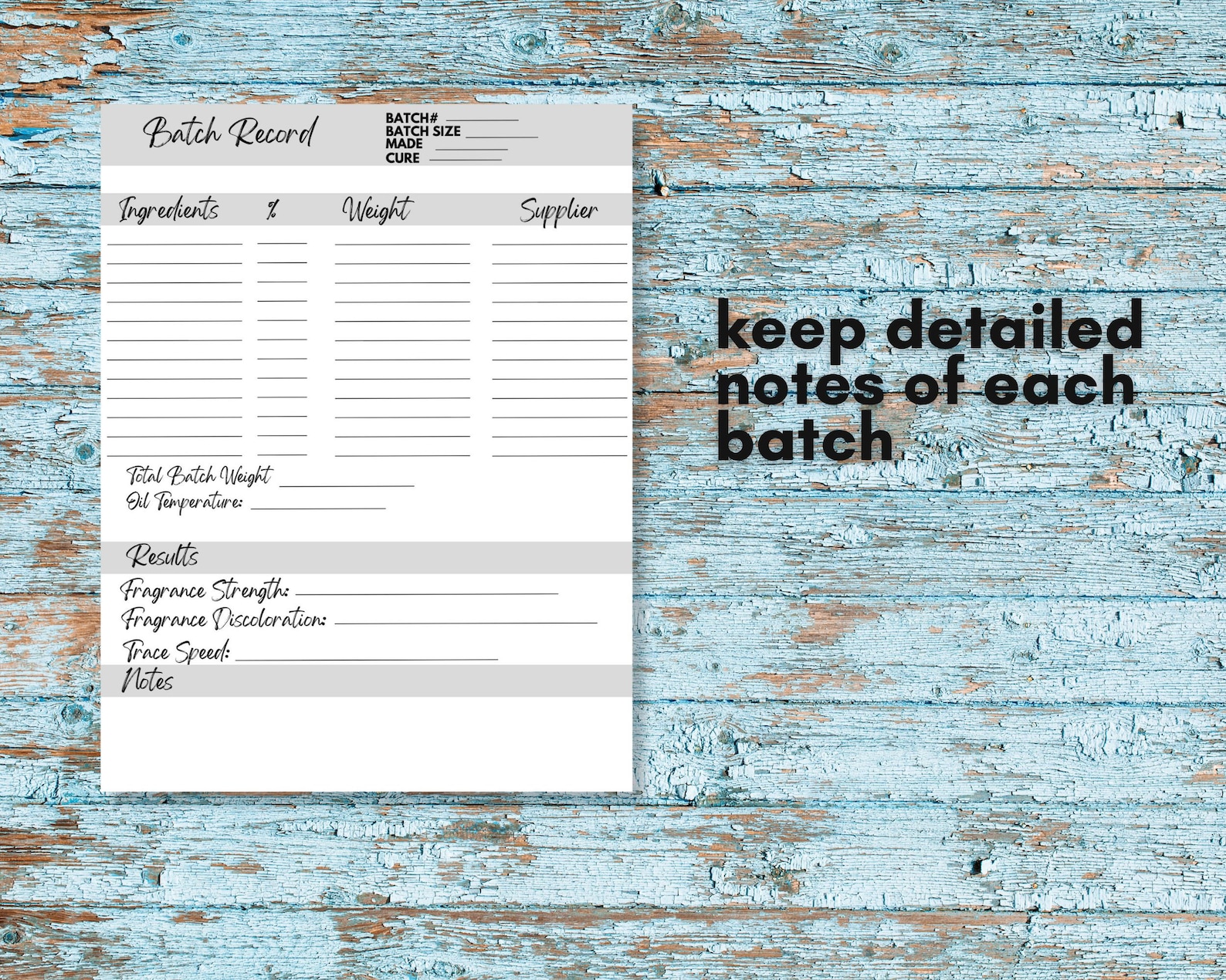 Soap Design Planning Printable Bundle, for a Soap Maker, Soap Business Planning, Soap Cure Card ...