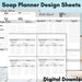 Soap Design Planning Printable Bundle, for a Soap Maker, Soap Business ...