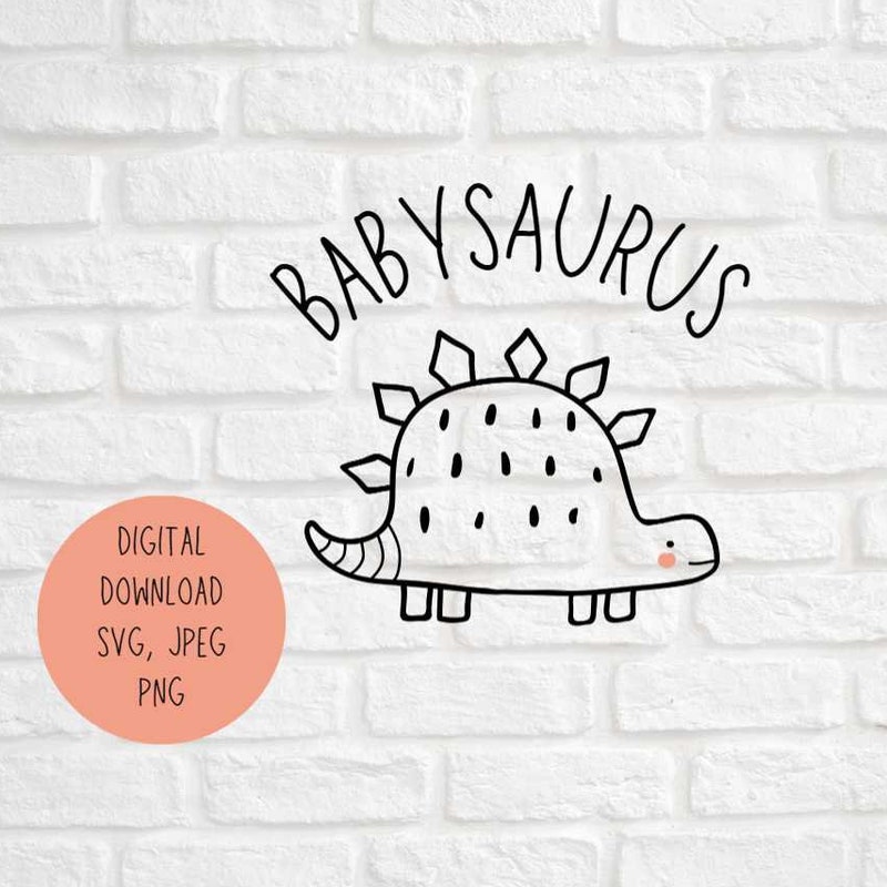 Babysaurus Shirt - Etsy