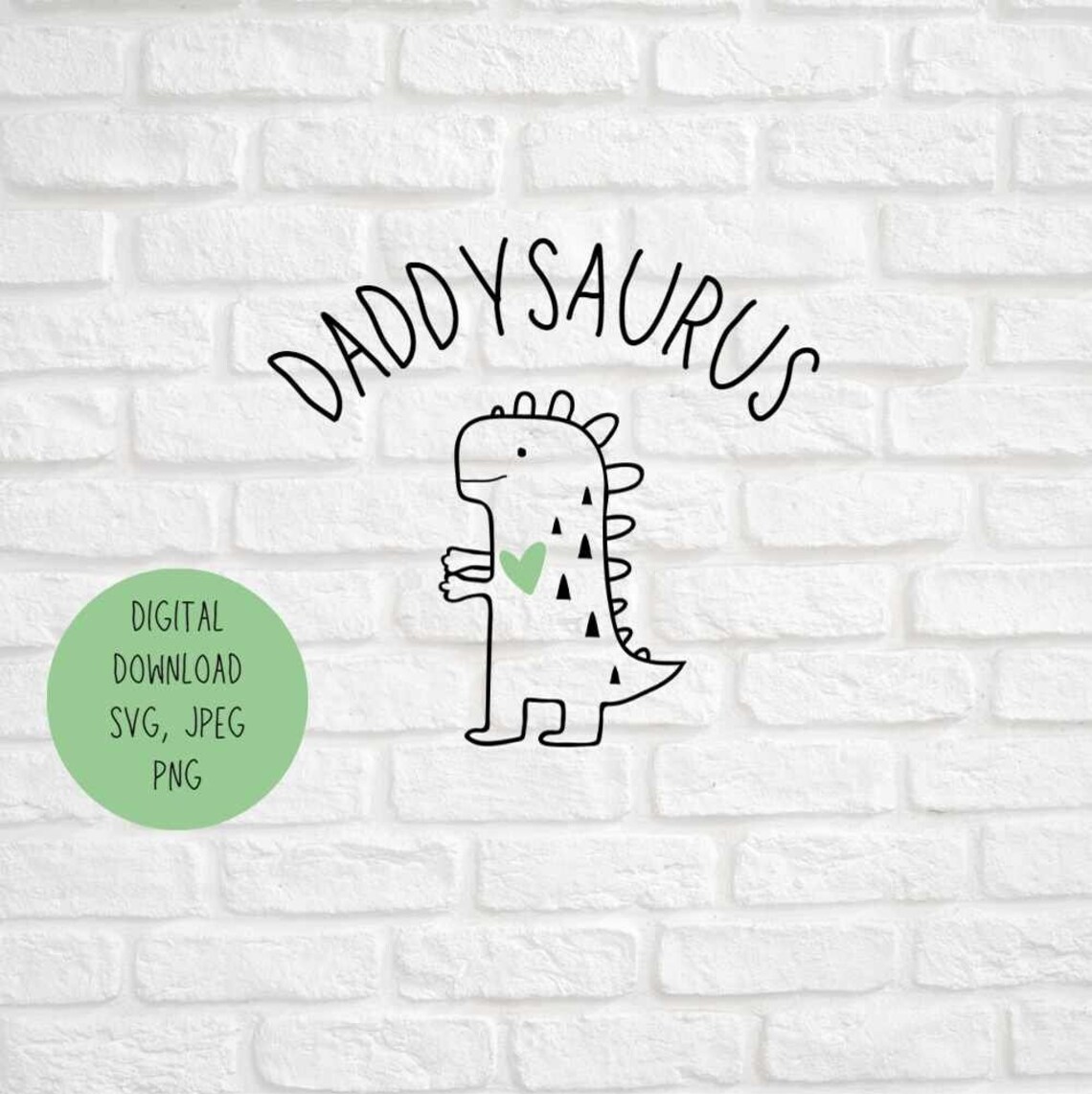Daddysaurus SVG, Dinosaur SVG, Daddysaurus PNG, Digital Download ...