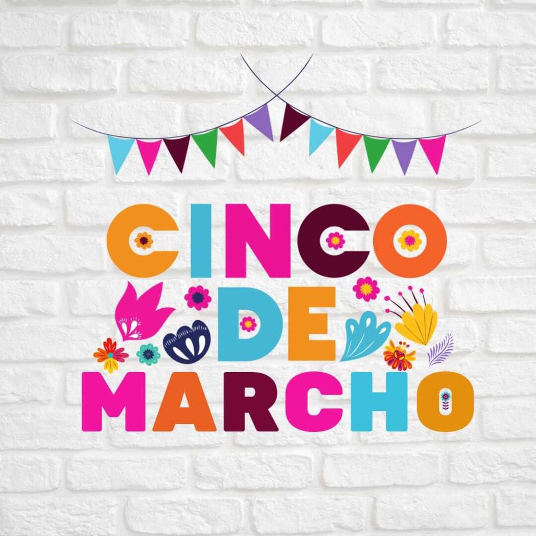 Cinco De Marcho SVG, Digital Download, March 5th PNG, Cinco De Marcho ...