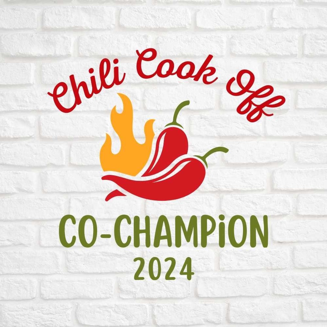 Chili Cook off SVG, Co-champion 2024, Chili Champion PNG, Digital ...