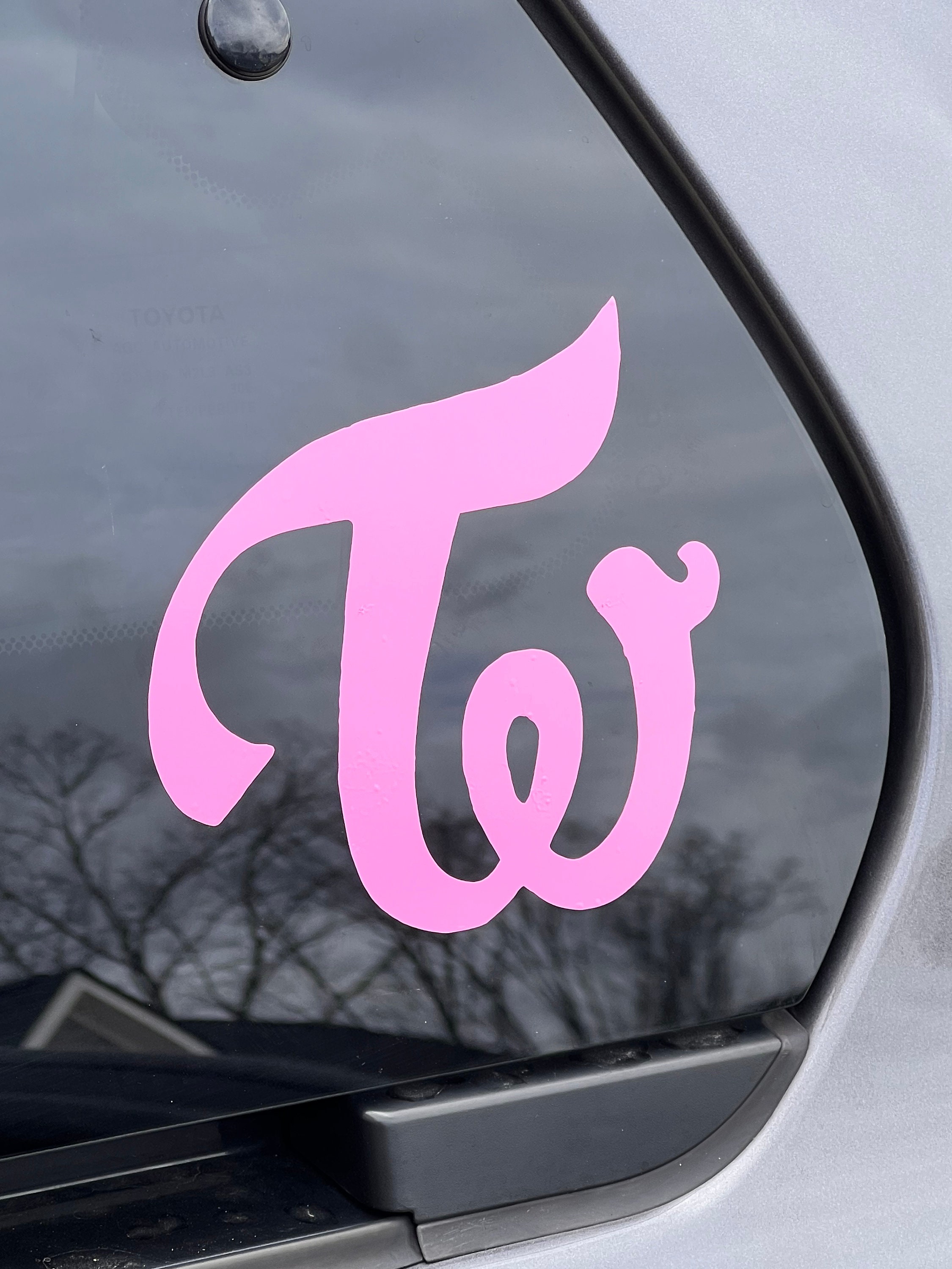 Twice Logo Car Window Decal - Etsy